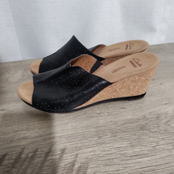 Clarks | Shoes | Clarks Collection Helio Corridor Wedge Slide Neutral ...